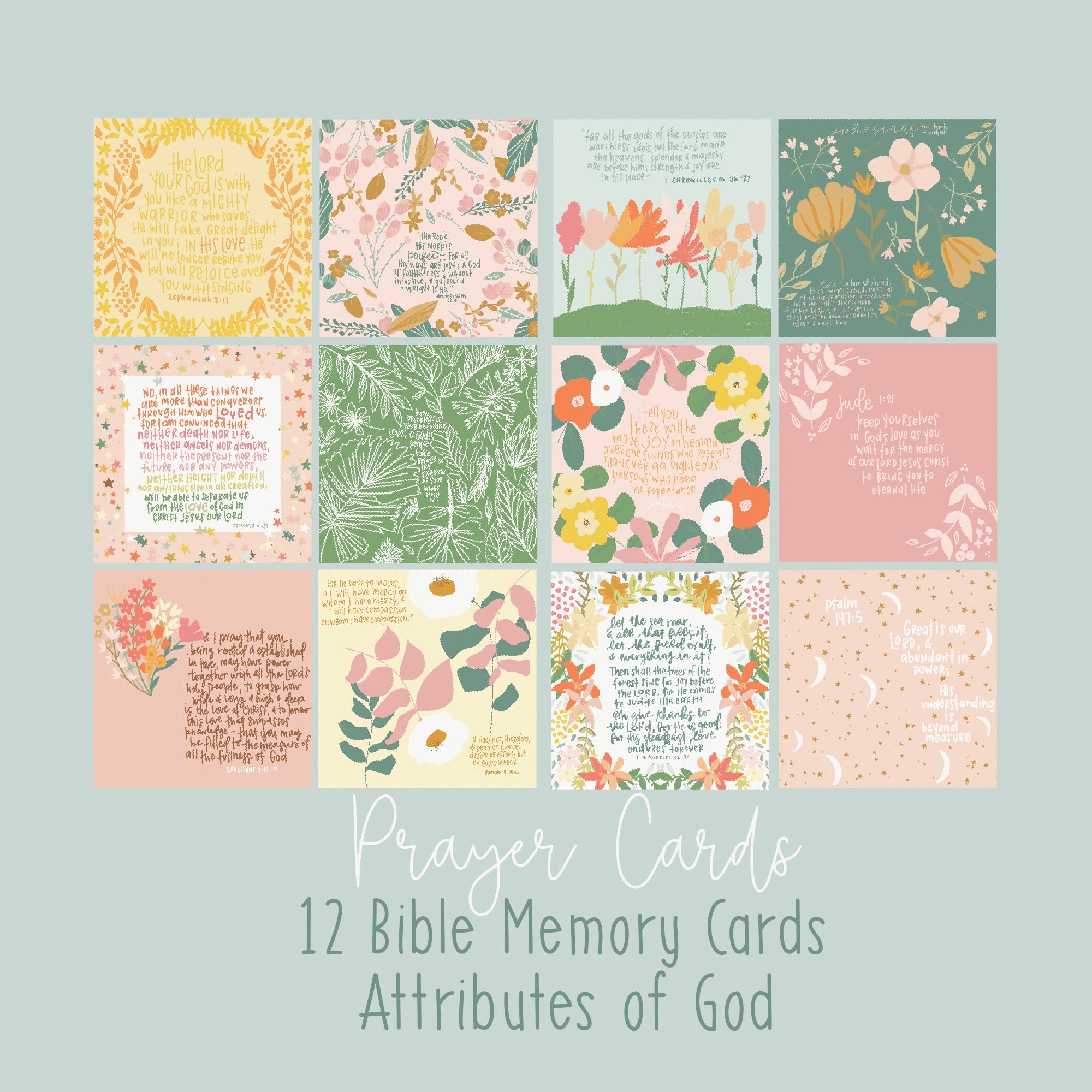 Bible Cards | Attributes Of God – swaygirls